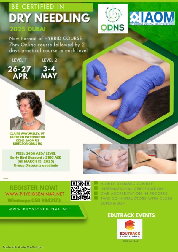 Dry Needling Certification Course from the IAOM & ODNS US – Edutrack Events